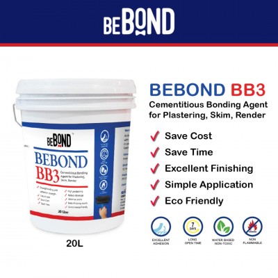 Bebond BB1 Cementitious Multipurpose Adhesive Bonding Agent 5L