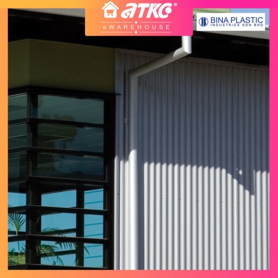 [SIRIM] Bina Plastic UPVC Rainwater Downpipe Normal Duty 82MM/ 110MM ...