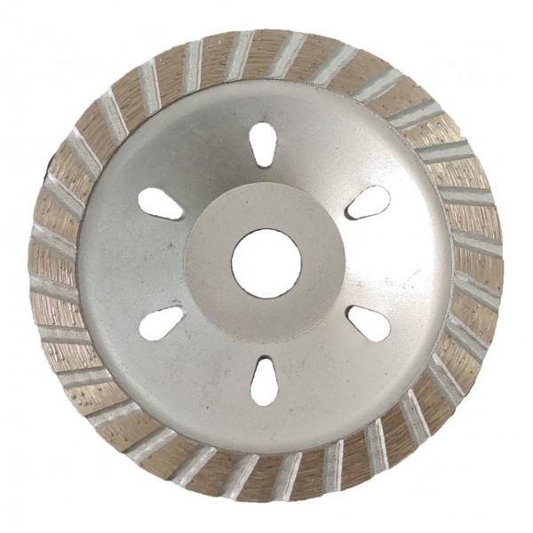 Bosun Gold Horse CNB04006YK Diamond Cup Wheel 4" 105MM (D) x 4MM (T) x ...