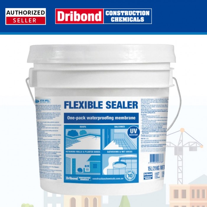 Dribond Flexible Sealer One-Pack Waterproofing Membrane 4L (Liquid)