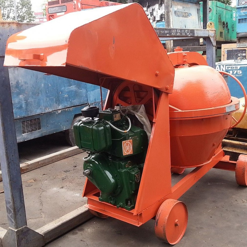 Hisaki YM7T Manual Concrete Mixer with Diesel Engine 5HP