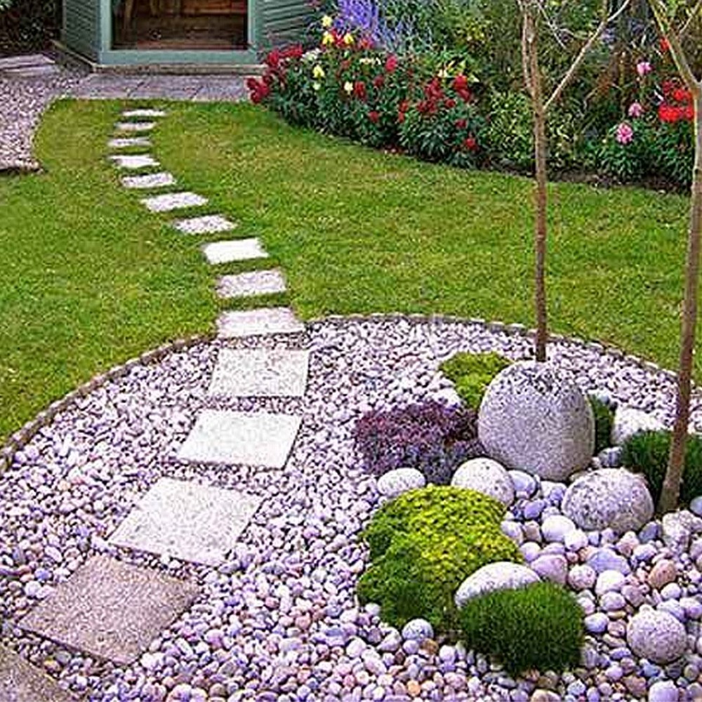 Home Store Precast Stepping Stone Slab For Gardening & Landscape 12 ...