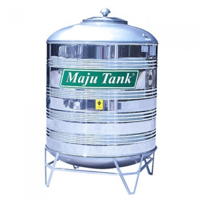 Maju Tank MR300 Vertical Round Bottom With "V" Stand Stainless Steel ...