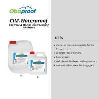 Obaproof Premix Plaster 9921 Architectural Render For Wall & Floor 25KG