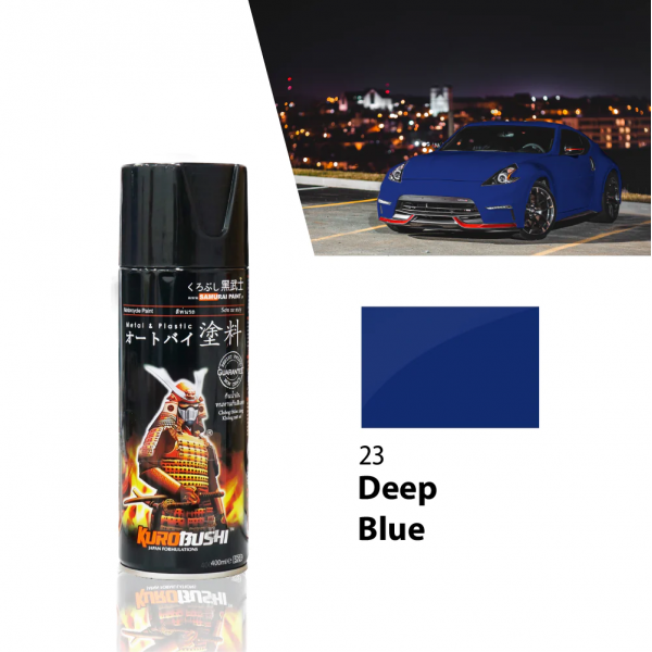 Samurai Paint Standard Colour 23 Deep Blue 400ML