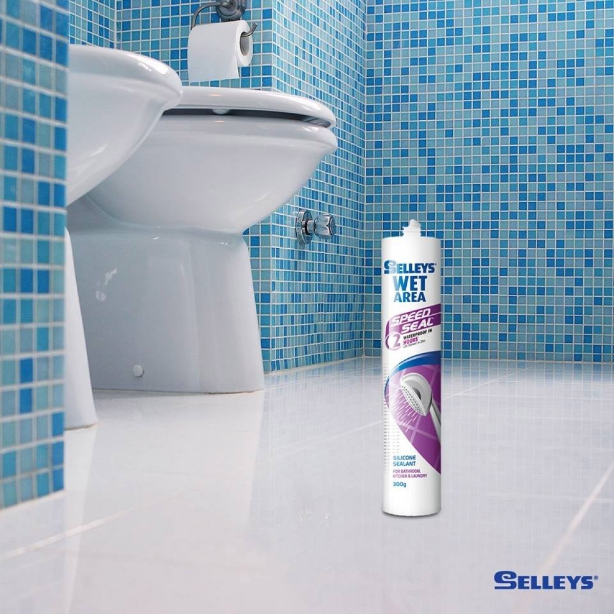 Selleys Wet Area Speed Seal Waterproof Seal in 2 Hours 75g/300g - Clear ...
