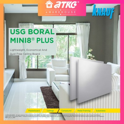 USG Boral Press Engraved Ceiling Tiles 8MM (T) 603MM (W) x 1212MM (L ...