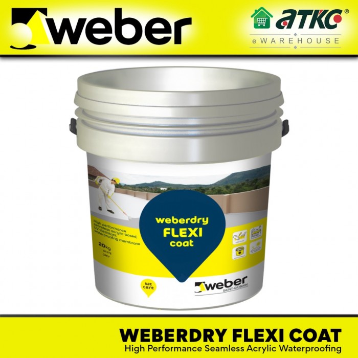 Weber Weberdry Flexi Coat High Performance Seamless Acrylic ...