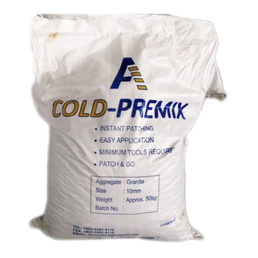 A Cold Premix Tar Turap Jalan 50KG
