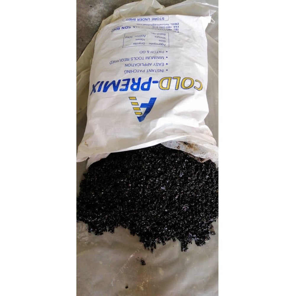 A Cold Premix Tar Turap Jalan 50KG