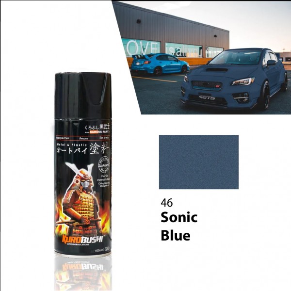 Samurai Paint Metallic Colour 46 Sonic Blue 400ML