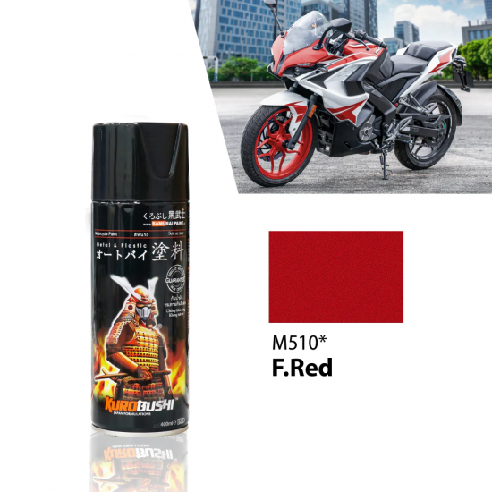 Samurai Paint Modenas Colour M510 F.Red 400ML
