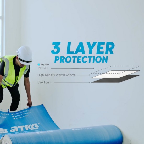 Home Store Floor Protection Underlayment Mat / Mat Plus Flooring ...