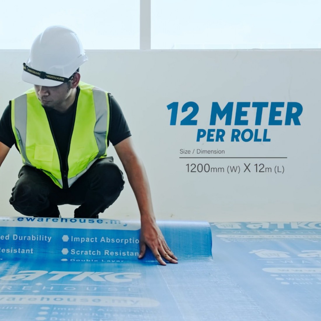 Home Store Floor Protection Underlayment Mat / Mat Plus Flooring ...