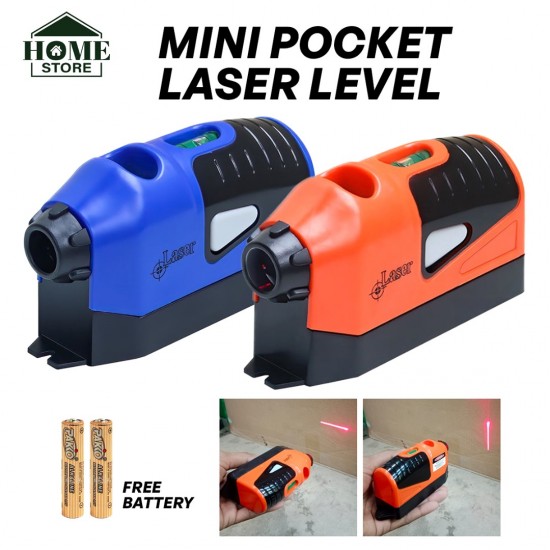 [Random Color] Home Store LL400 Mini Pocket Size Vertical Single Laser ...