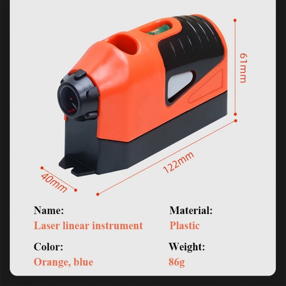 [Random Color] Home Store LL400 Mini Pocket Size Vertical Single Laser ...