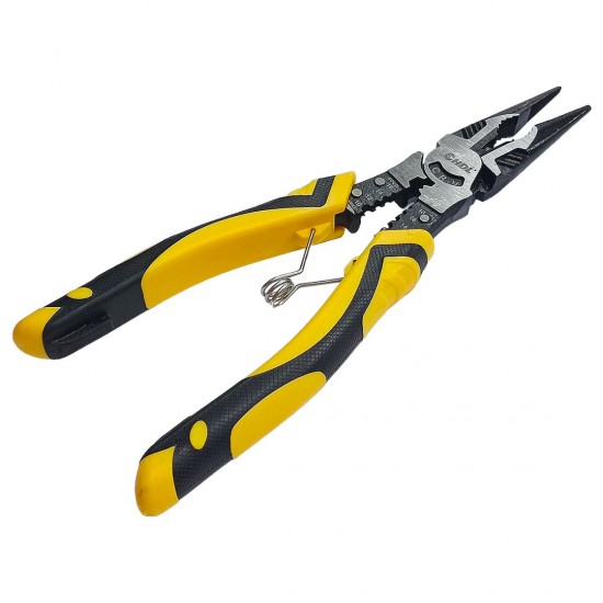 CN Multi-Functional Long Nose Plier With Wire Stripper 9'' (230MM)