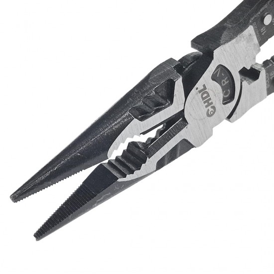 CN Multi-Functional Long Nose Plier With Wire Stripper 9'' (230MM)