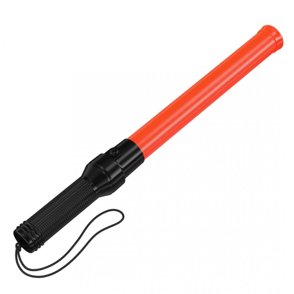 CN SL-900 LED Light Red Traffic Control Baton 2-Modes 21'' (L)