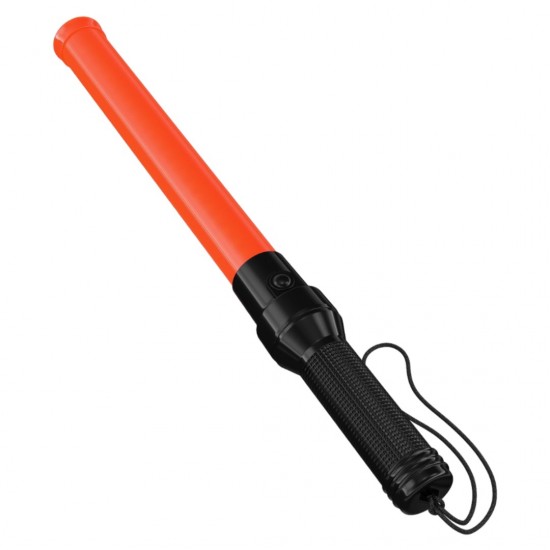 CN SL-900 LED Light Red Traffic Control Baton 2-Modes 21'' (L)