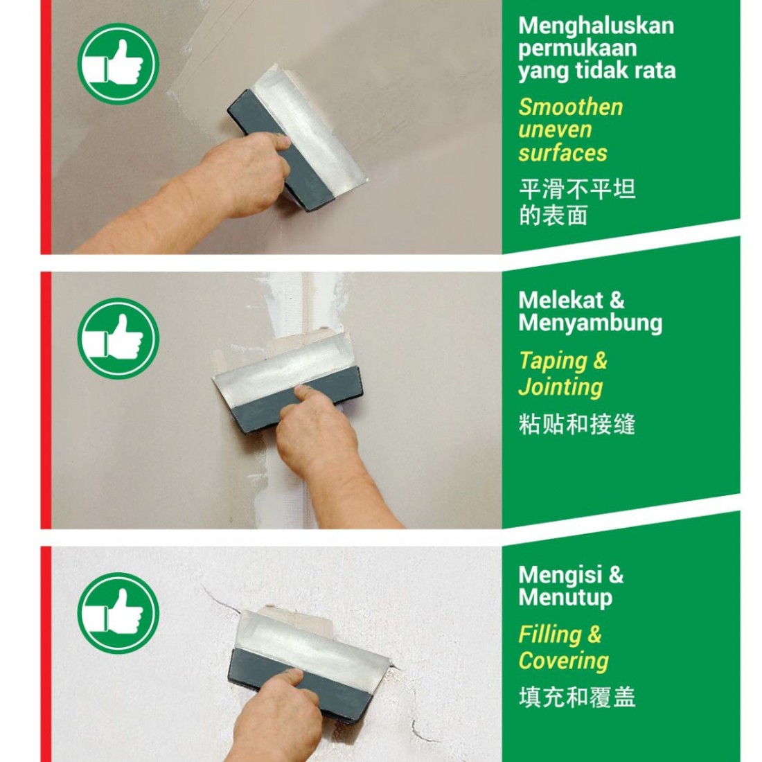 Nippon Paint Easyskim 5000 All Purpose Joint Compound 25KG