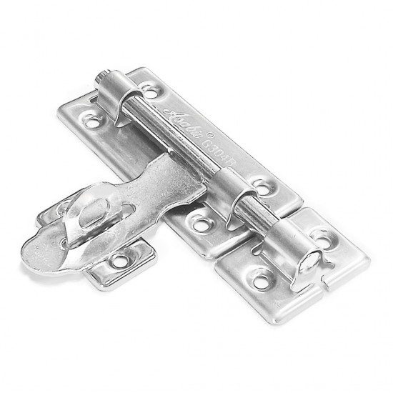 CN Stainless Steel Latch Pad Bolt With Lock Handle 6''