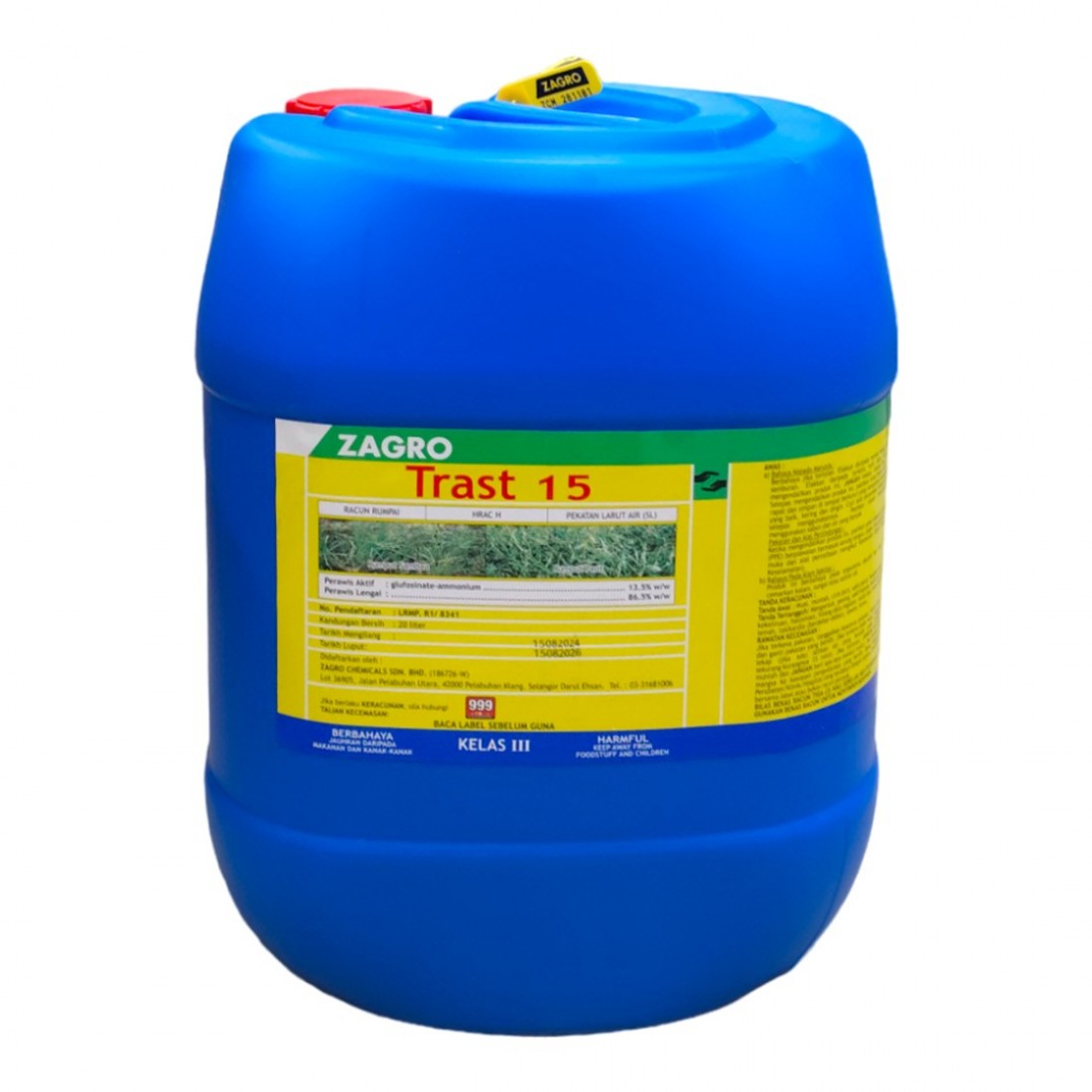 20L Trast 15 Racun Rumput Racun Rumpai Racun Lalang Glufosinate ...