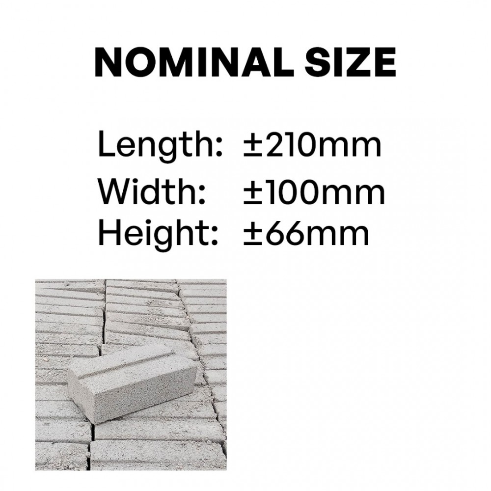 Cement Sand Bricks Grade B (760PCS/BUNDLE)