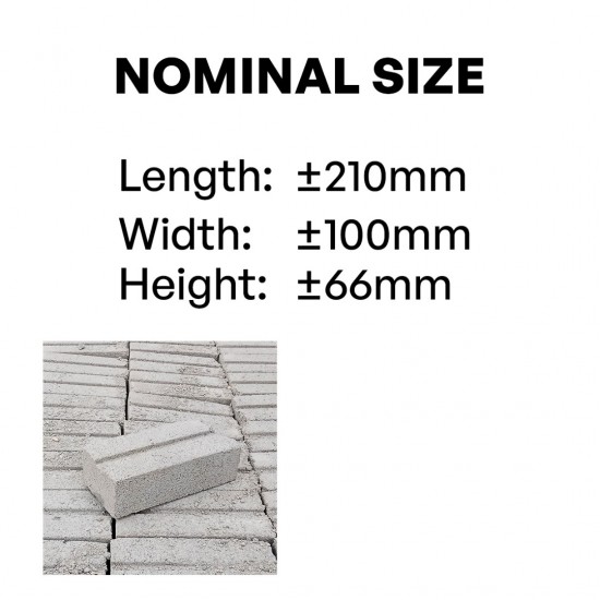Cement Sand Bricks Grade B (760PCS/BUNDLE)