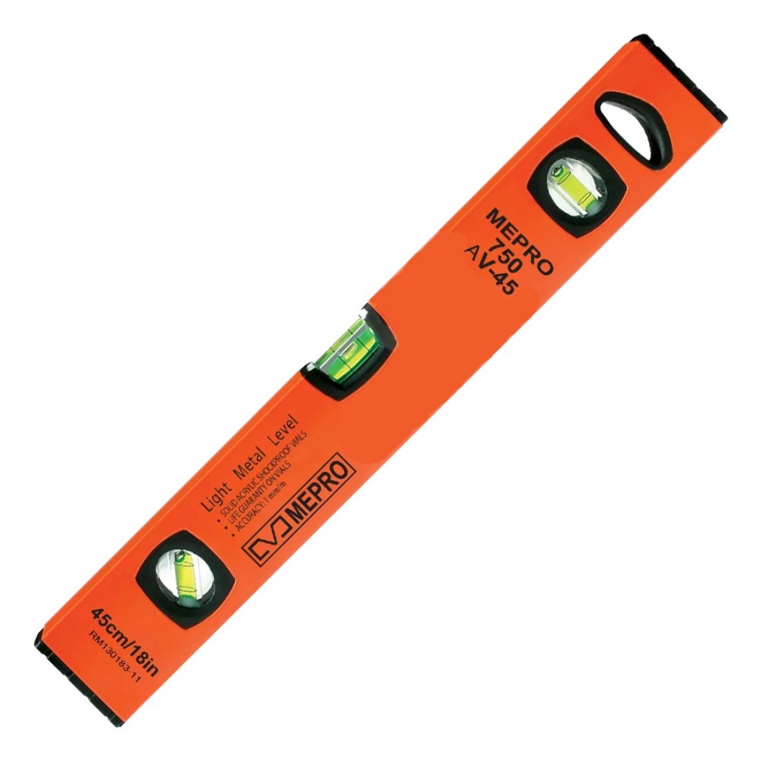 Kapro AV-30 Mepro 750 Orion™ Light Metal Spirit Levels 12" (30CM)