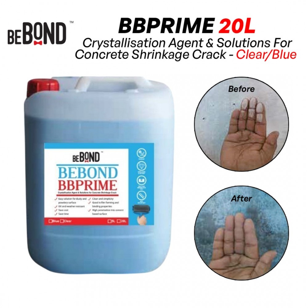 Bebond BBPrime Crystallisation Agent & Solutions For Concrete Shrinkage ...