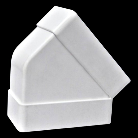 Middy RWDP100 UPVC Rain Water Down Pipe Fittings - Reverse Elbow 105° 2 ...