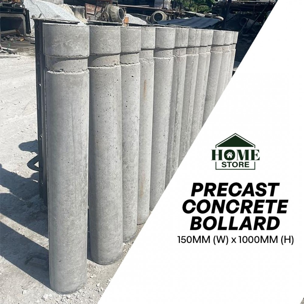 Home Store Precast Concrete Bollard 150MM (W) x 1000MM (H)