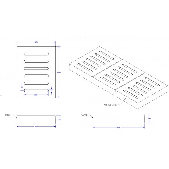 Home Store Precast Compress Slab With Reinforment Y10SQ Steel Bars ...