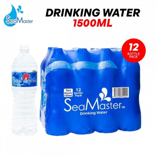 SeaMaster Drinking Water 1500ML (12 BOTTLES/PACK)