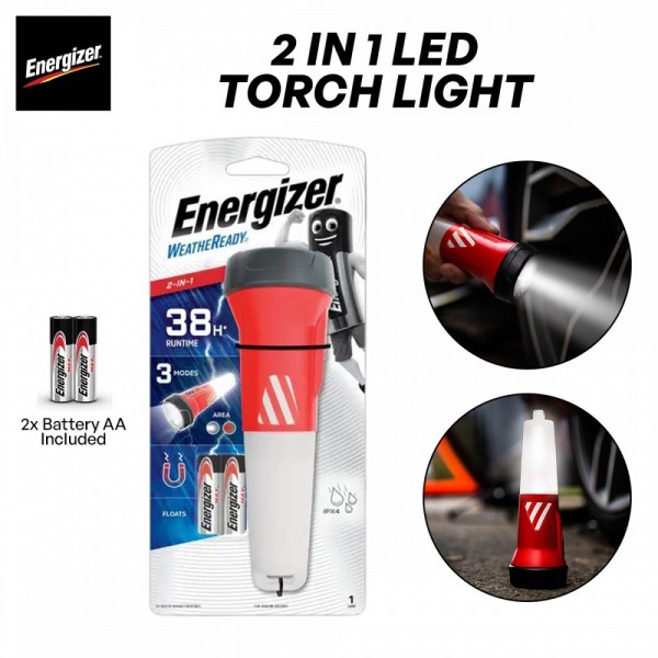 Energizer 2 in 1 Lantern & Torch Light C/W 2x AA Batteries