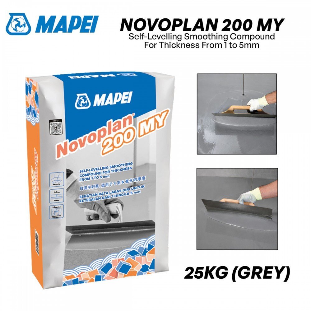 Mapei Novoplan 200 MY Self-Levelling Underlayment For Light & Medium ...