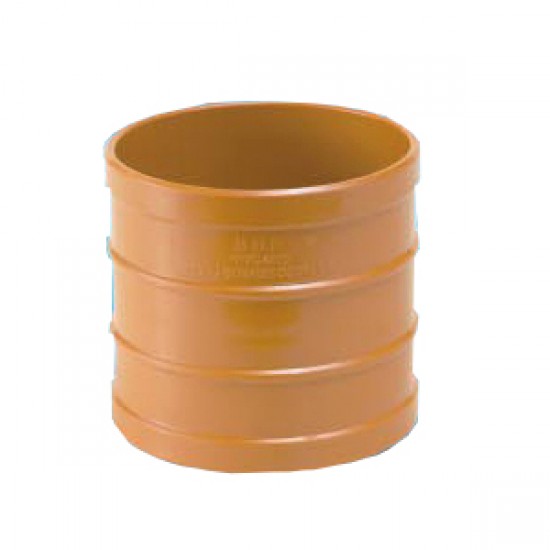 Bina Plastic UPVC Underground Fittings Straight Coupling 4" 110MM