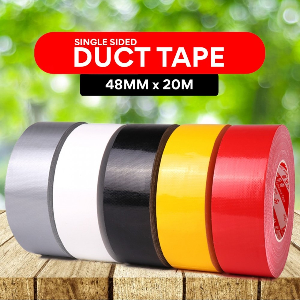 Mileqi Single Sided Cloth Duct Tape Waterproof Strong Adhesive ...