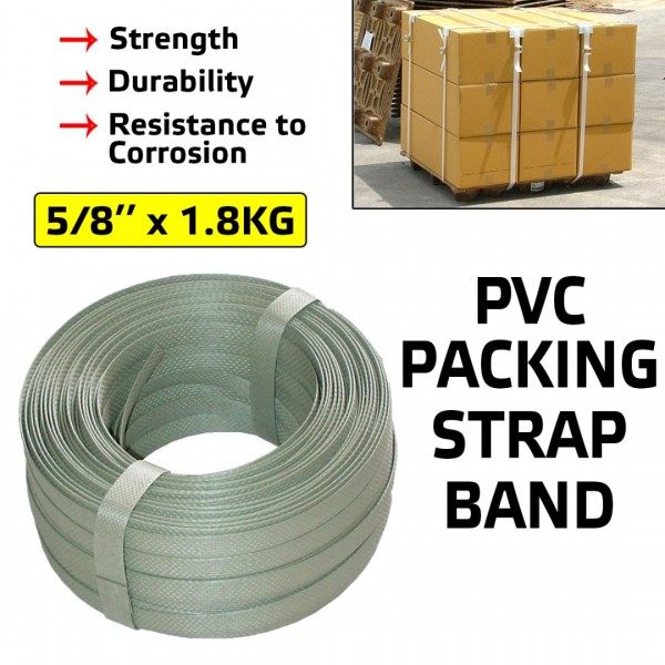 PVC Packing Strap Band 5/8" (15mm) x 1.8KG