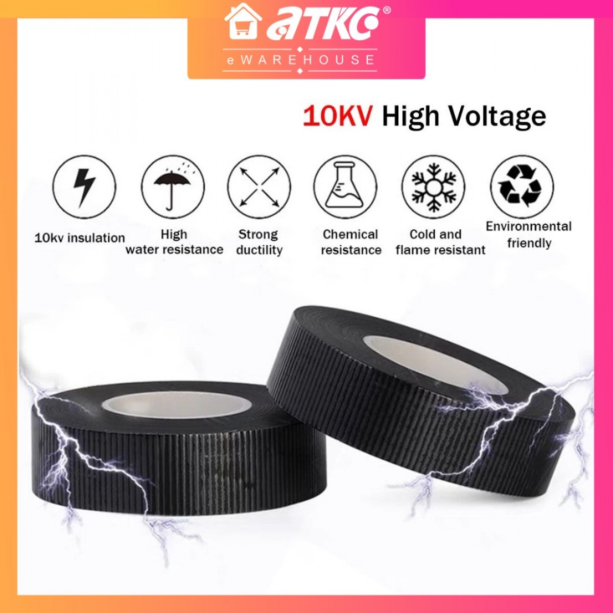 Mileqi J-20 Electrical Tape Butyl Waterproof High Pressure Resistance ...