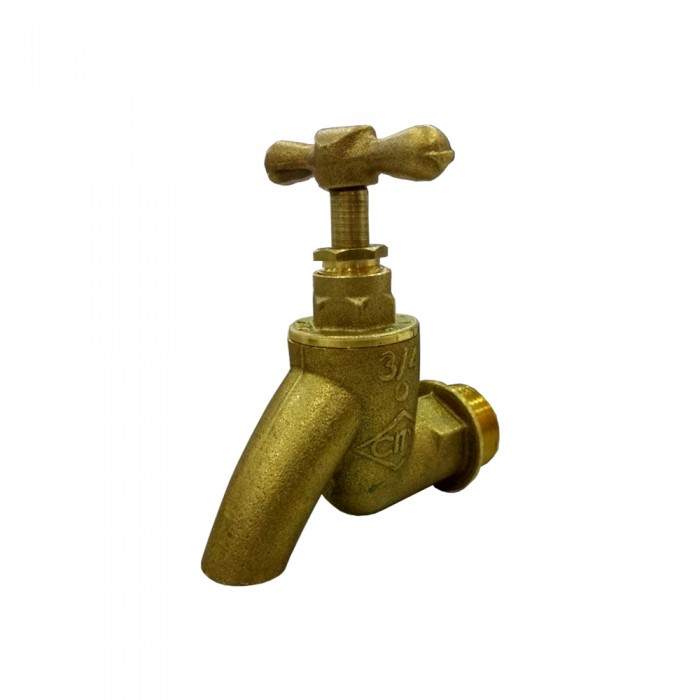 CITY Brass Bib Tap (Heavy Duty) 3/4"