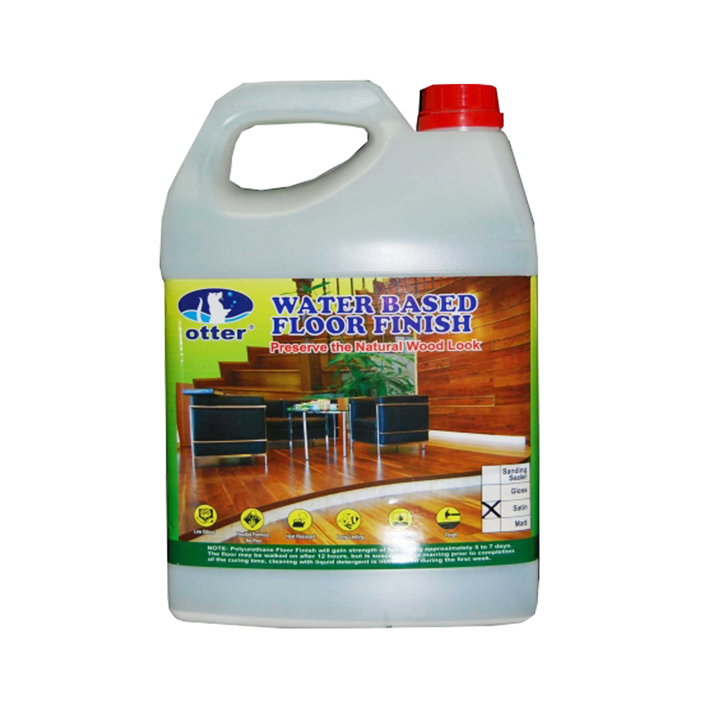 Otter Water Based Floor Finish Top Coat 1L