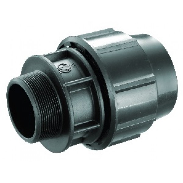HDPE Poly Fittings Male Threaded Adaptor 20mm x 3/4"