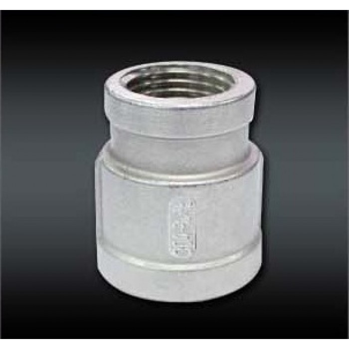 Stainless Steel Fittings Reducing Socket 1" x 3/4"