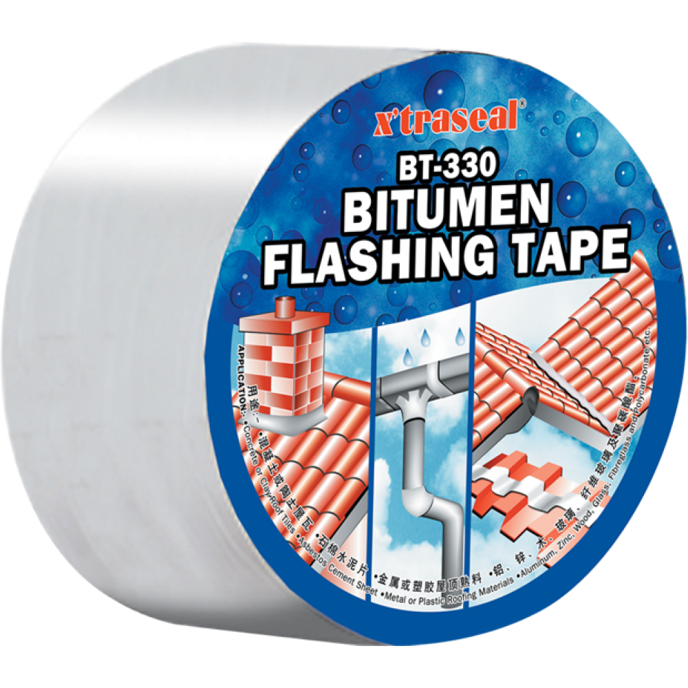 Xtraseal BT-330 Bitumen Flashing Tape (6") 150mm x 1.33mm x 10m