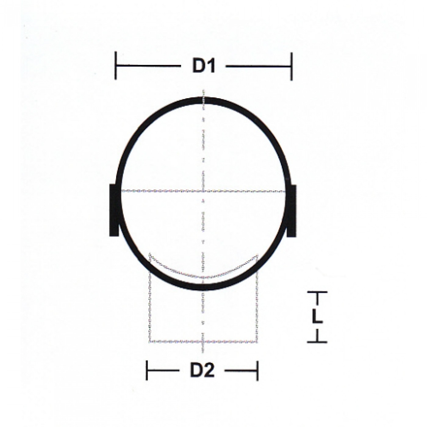 UPVC Fittings Boss Connector 6" x 3" (160MMx82MM)