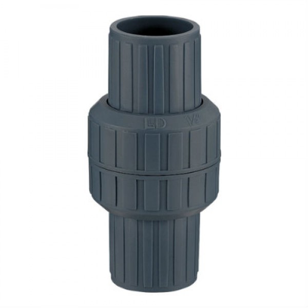 PVC Check Valve LD807 1/2" (Threaded End)