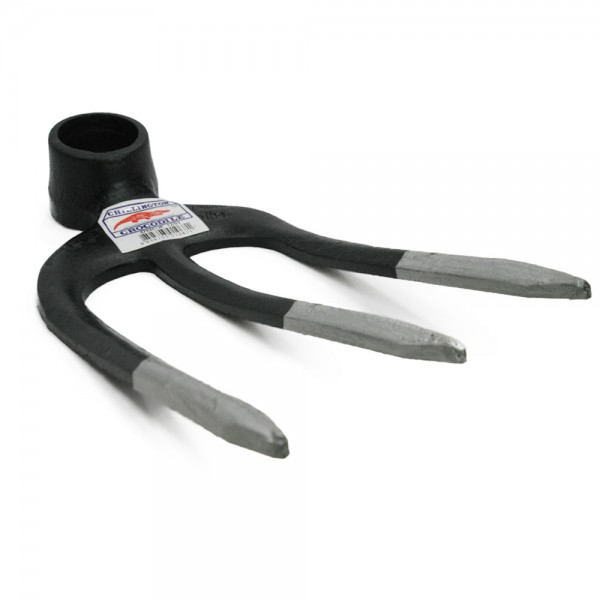 Crocodile Steel Fork 3 Teeth without Handle 170MM (W) x 250MM (L) 3.5 LBS